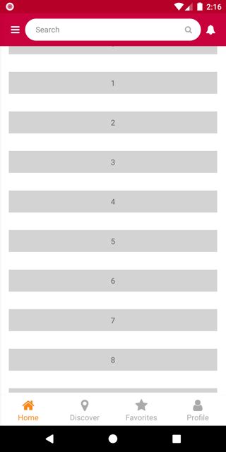 Android React Navigation Animated Header In Mobile Stack Overflow