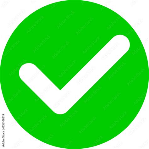 Check Mark Button Tick Tic Tac Toe Vector De Stock Adobe Stock
