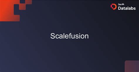 Scalefusion A Bootstrapped Enterprise Tech Startup Based Out Of Pune