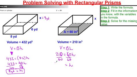 Volume Rectangular Prism Geometry