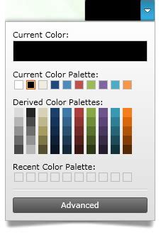 WPF Color Picker Infragistics