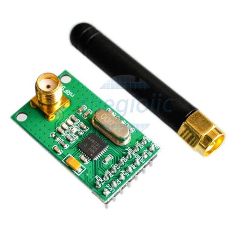 nrf905 ptr8000 mạch thu phát rf 868 915mhz nguồn 2 7 3 3vdc tần số