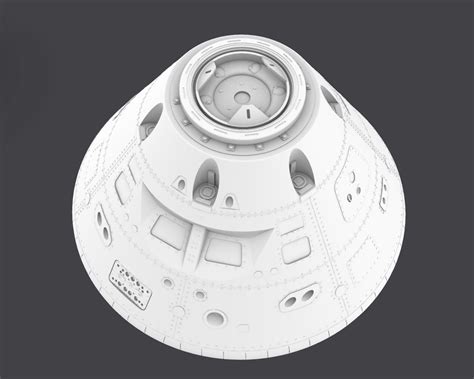 Nasa Sls Orion Command Module 3d Printable File Detailed Etsy