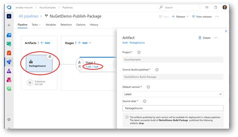 その3 Azure Pipeline を使用して Nuget パッケージを Azure Artifacts に自動リリースする