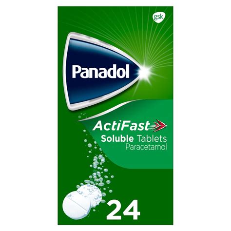 Panadol Actifast Soluble 24 Tablets Medicine Marketplace