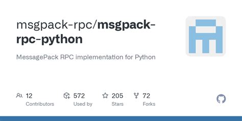 Github Msgpack Rpcmsgpack Rpc Python Messagepack Rpc Implementation