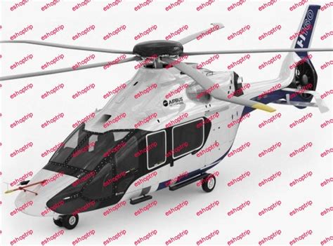 airbus helicopter h160 3d model eshoptrip