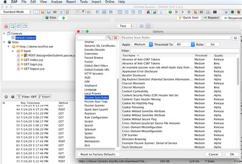 Dynamic Application Security Testing Dast Using Owasp Zap V290