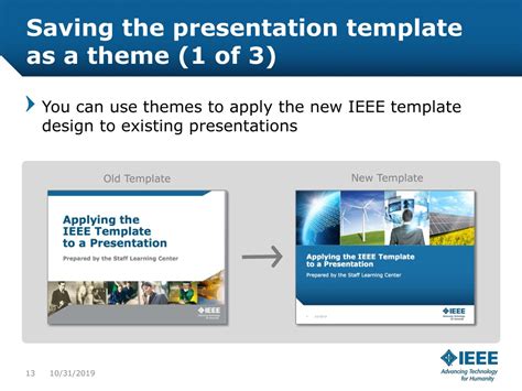 Ppt Ieee Presentation Template Best Practices And New Features Powerpoint Presentation Id