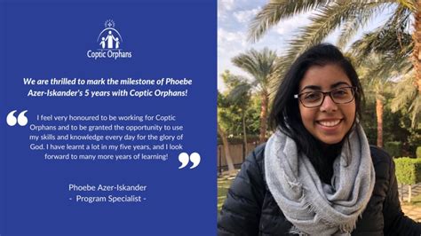 Workanniversary Coptic Orphans