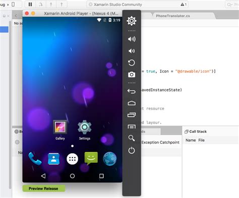 Xamarin Application Icon Not Showing In The Android Emulator Stack