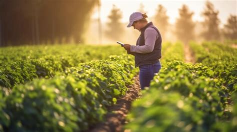 Premium Ai Image Agribusiness With Technology