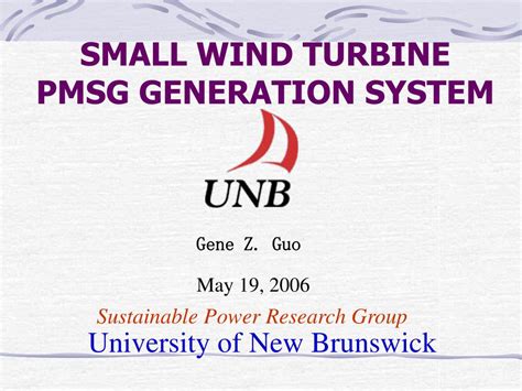 Ppt Small Wind Turbine Pmsg Generation System Powerpoint Presentation Id4876426