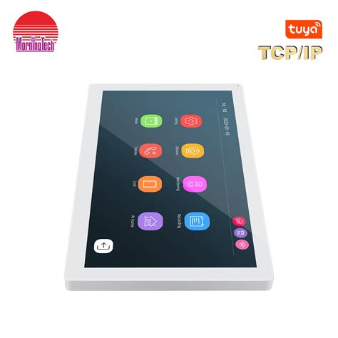 tcp ip video door phone intercom system 10 1 inch touchscreen
