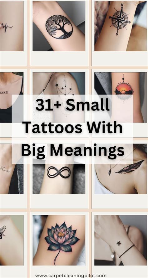 31 Small Tattoos With Big Meanings 2025 Deep Designs Tattoos With