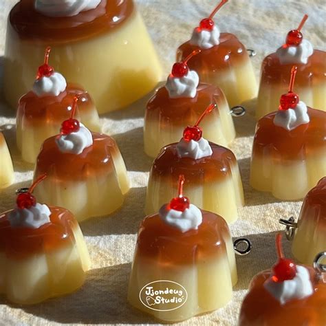 미니 푸딩 키링🍮