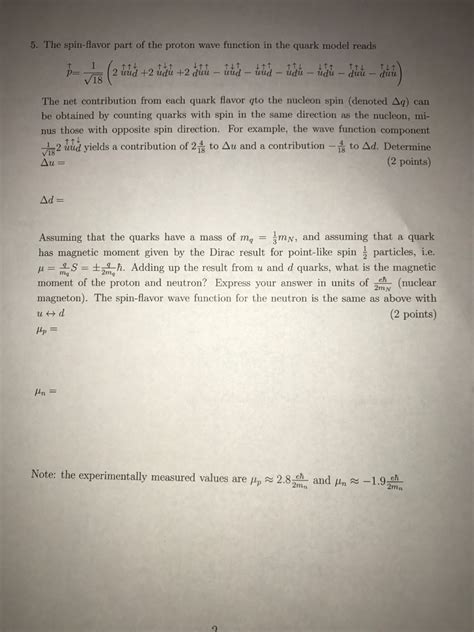 The Spin Flavor Part Of The Proton Wave Function In