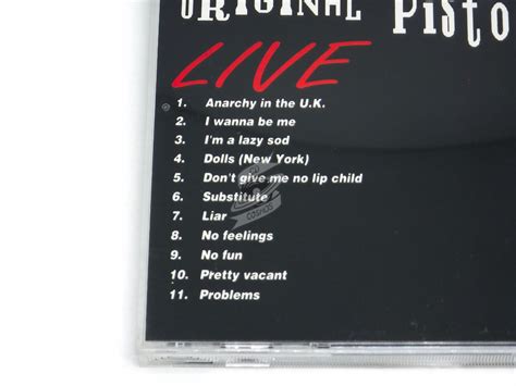 Sex Pistols The Best Of And The Rest Of Original Pistols Live Cdcosmos