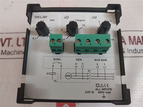 Iskra Sq 0204 Synchroscope Meter 415v Aeliya Marine