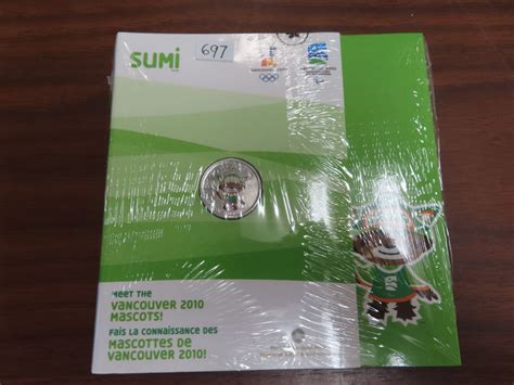2008 Vancouver 2010 Olympics Colored 25 Cent Meet The Mascotssumi