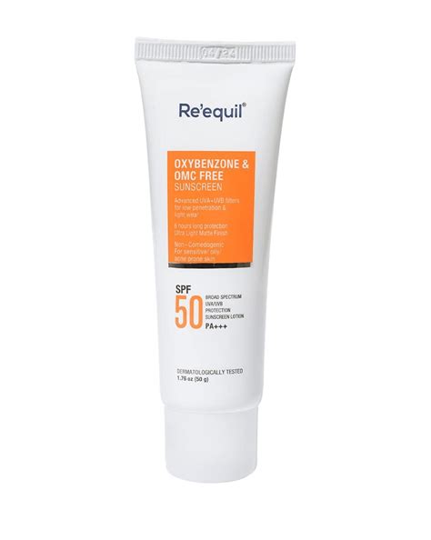 Re Equil Oxybenzone And Sunscreen Spf 50 50 G Karissakart Com Karissakart