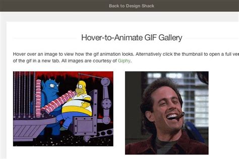 How To Code A Hover To Animate GIF Image Gallery