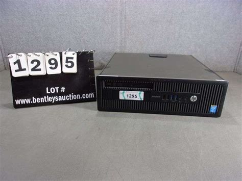 HP ELITE DESK INTEL CORE I5 MODEL ELITE DESK 800G1 Bentley Associates LLC