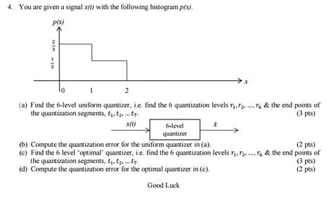 solved you are given a signal x t with the following