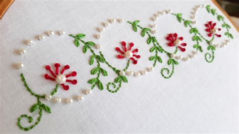 Floral Border Embroidery Designs At Margaret Ratliff Blog