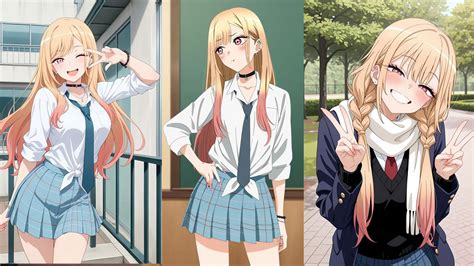 Marin Kitagawa Cosplay Guide My Dress Up Darling Costume Wig And Make