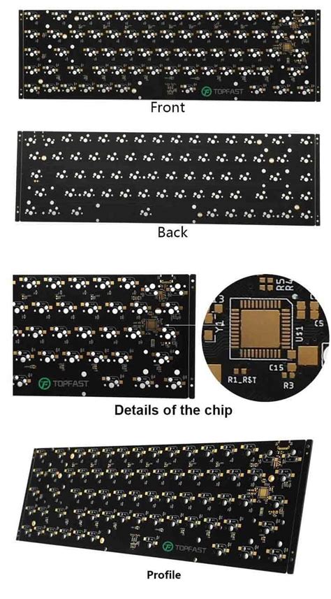80 Tkl Keyboard Pcb