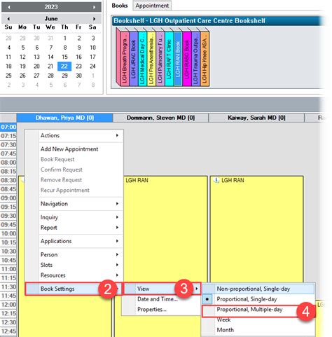 Appointment Grid Preferences Scheduling