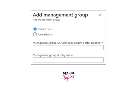 Azure Management Group Scaler Topics