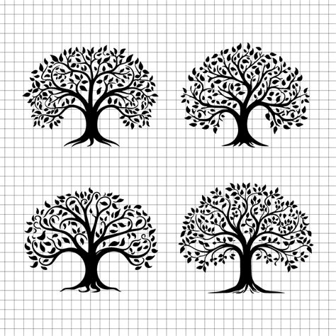 Tree Vector Svg Cricut Svgcosmos Tree Vector Svg Cricut Svgcosmos