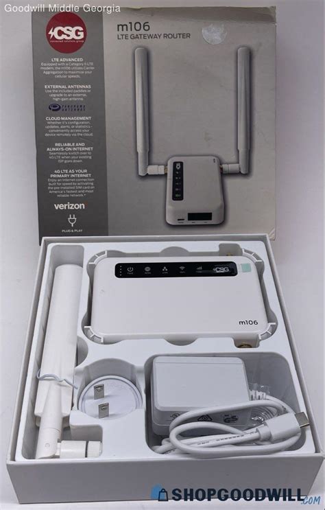 Csg M G Lte Gateway Router Verizon ShopGoodwill Com