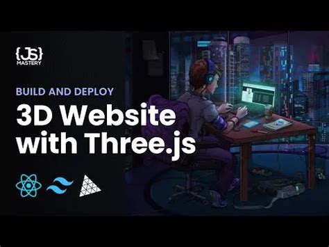 Build and Deploy an Amazing 3D Web Developer Portfolio in React JS Beginner Threejs Tutorial ...