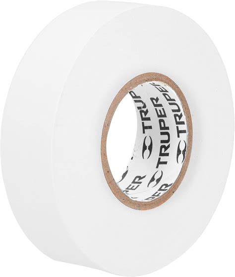 Truper M 33b 3 4 Inch By 60 Ft Electrical Tapes White Tools And Home Improvement