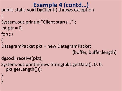 Ppt Client Server Programming In Java Powerpoint Presentation Free