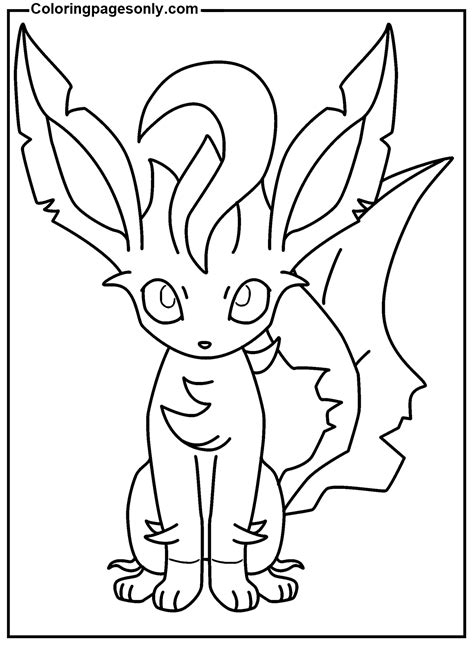 How To Draw Leafeon
