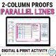 Theorem Proofs Angles Formed By Parallel Lines Activity Print And Digital