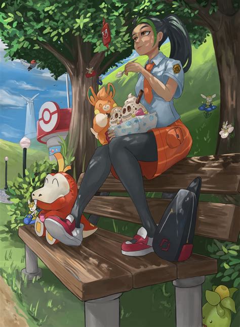 Rotom Rotom Phone Nemona Fuecoco Pawmi And More Pokemon And More Drawn By Jeredxd