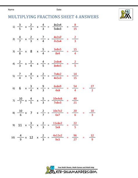 Multiplying Fractions Word Problems Worksheet Proworksheet