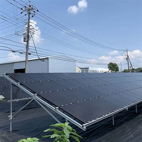 Customized Ground Mounted Solar Photovoltaic Systems Array Racking System Ground Mounted Solar