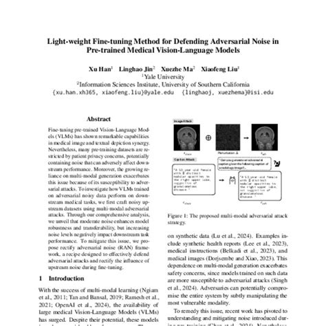 Light Weight Fine Tuning Method For Defending Adversarial Noise In Pre