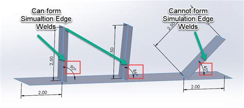 How Do I Apply An Edge Weld On Faces That Are Not Degrees Articles GoEngineer Community