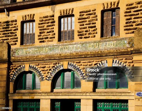 이겔도 산 정상까지 푸니쿨라 산 세바스티안 바스크 어 국가 스페인 건물 정면에 대한 스톡 사진 및 기타 이미지 건물 정면 관광 놀이 공원 Istock