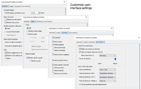 User Interface Settings
