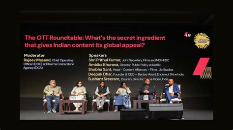 “streaming Allows Every Story To Find Its Own Audience” Sushant Sreeram 1 Indian Television