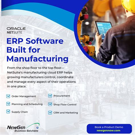 How Oracle Netsuite Boosts Manufacturing Success Newgen Business Solutions Netsuite Erp