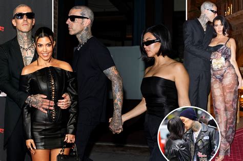 Kourtney Kardashian And Travis Barkers Best Couple Style Moments